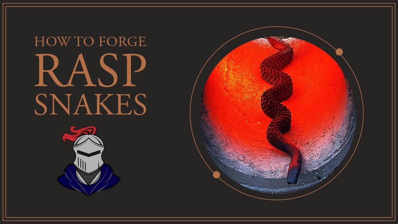 How to Forge a Rasp Snake - YouTube