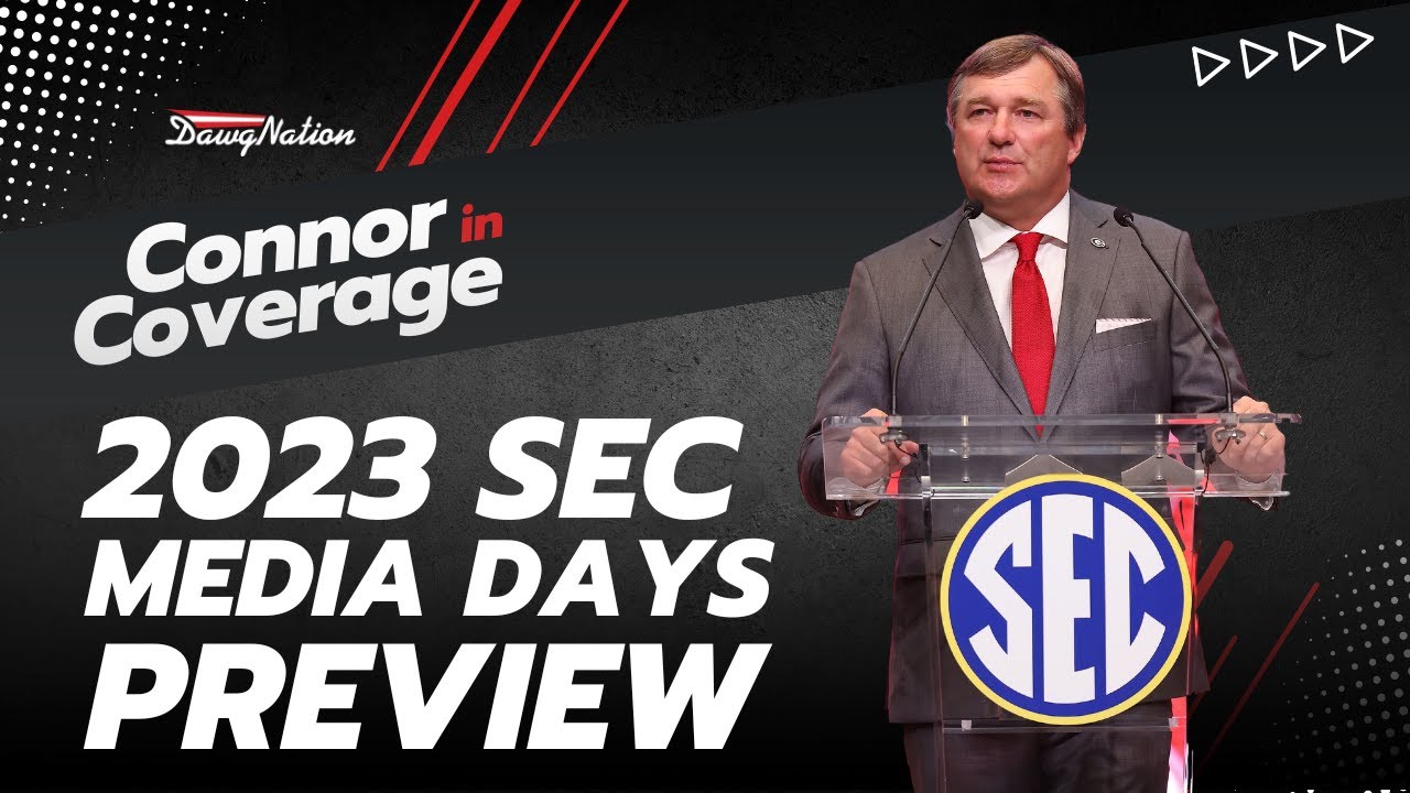 2023 SEC Media Days will show how UGA has changed - YouTube
