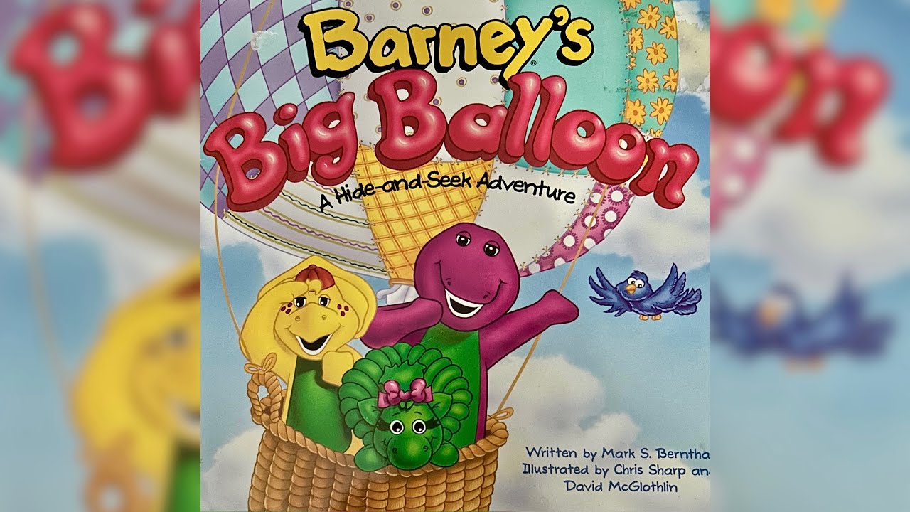 Barney’s big balloon 💜 - YouTube