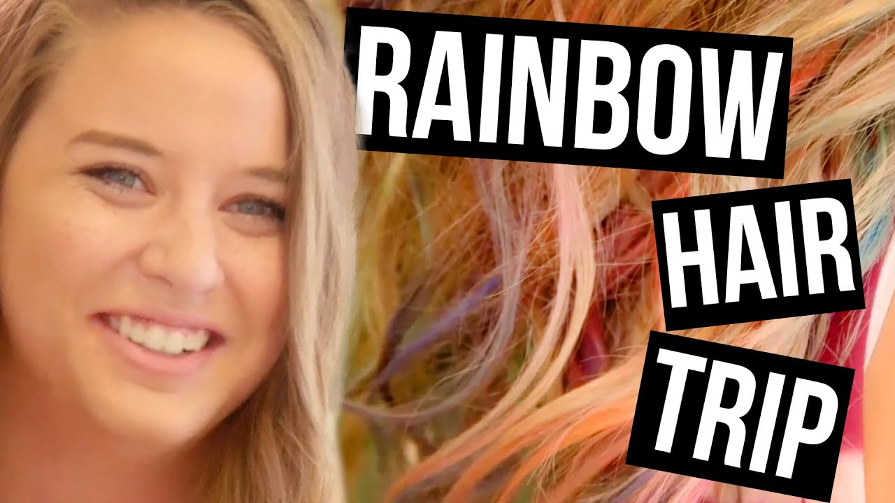 Rainbow Hair - Beauty Break Field Trip (Beauty Break) - YouTube