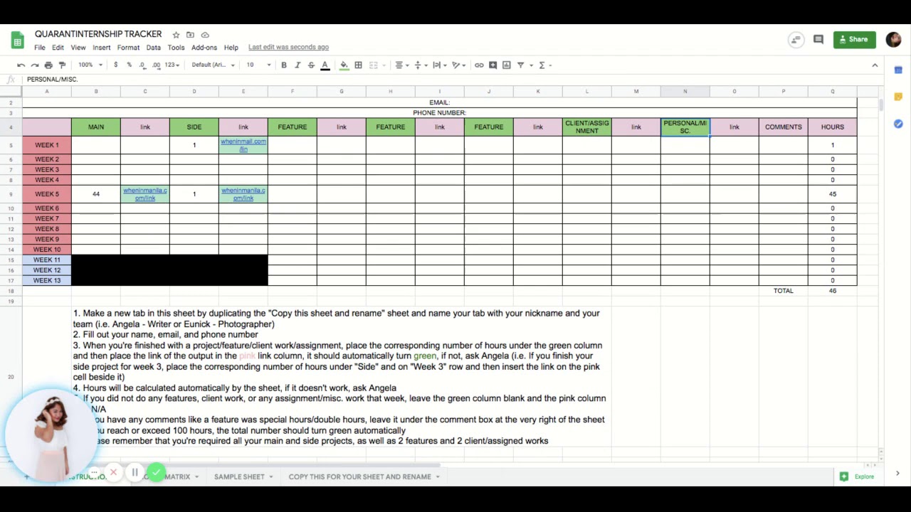 INTERNSHIP TIME AND TASK TRACKER - YouTube