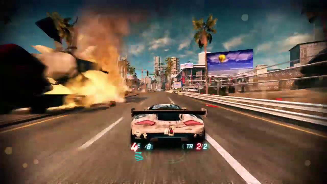 SPLIT SECOND. GAME PLAY . W T F - YouTube