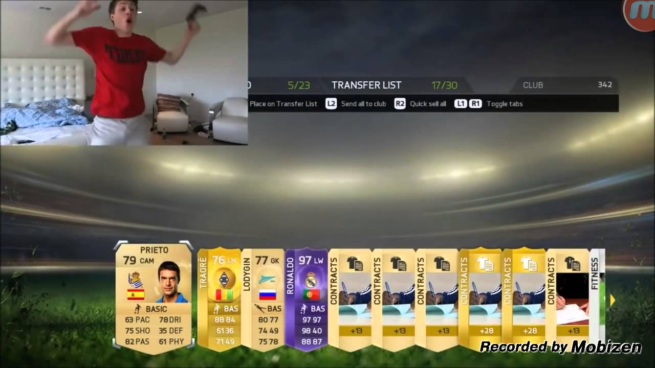 BEST PACK REACTIONS - Best packs ever FIFA 15 - YouTube