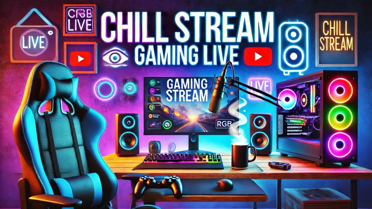 🔴 Chill Stream Gaming Live - YouTube