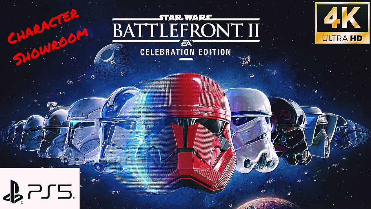 STAR WARS Battlefront II: Character Showroom (4K) |PS5™ - YouTube