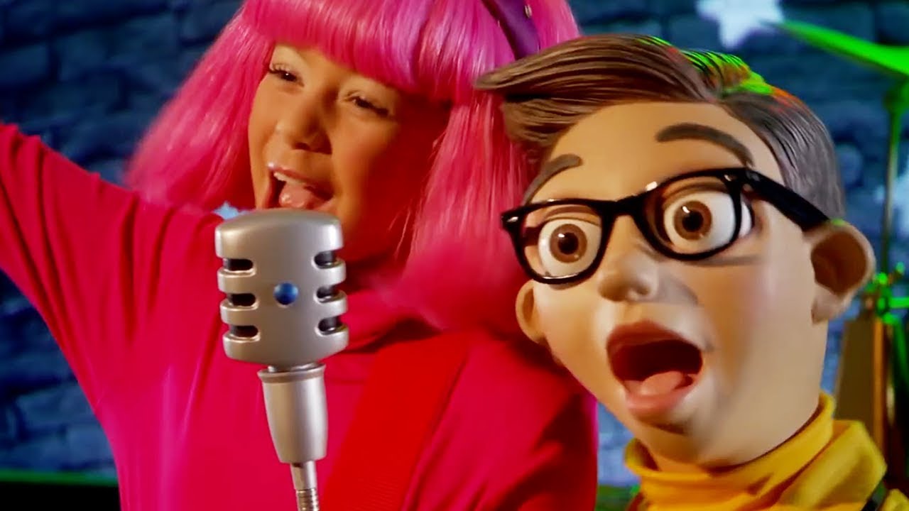 Lazy Town | The Lazy Town Gang Sing Round And Round Music Video | Lazy ...