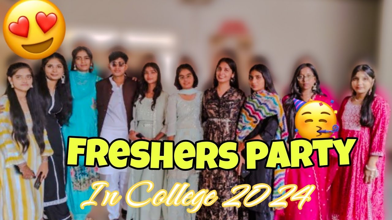 Fresher's party 😍||College vlog ||CDLSIET College ||Shiva Mehendi ...