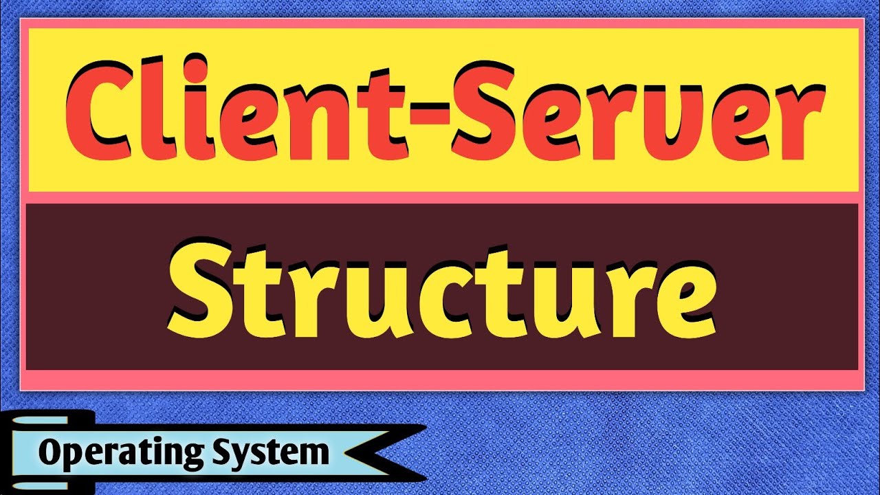 Client-Server Model Structure in Operating System | Structures of ...