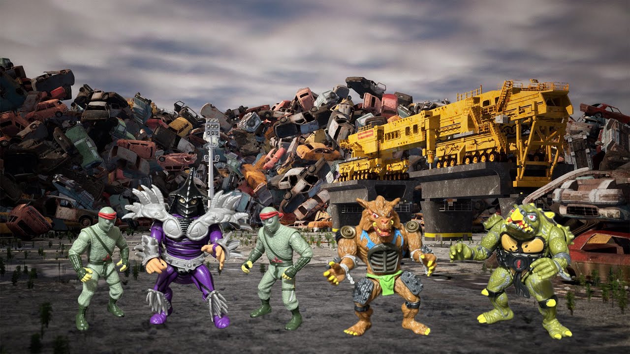 Playmates TMNT Movie Star Villains Review - YouTube