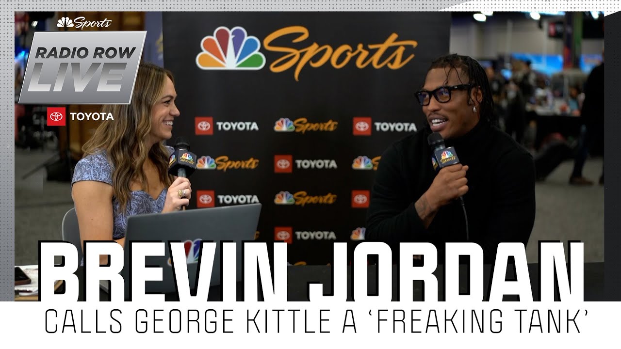 49ers' George Kittle is 'freaking tank,' Brevin Jordan emphatically ...