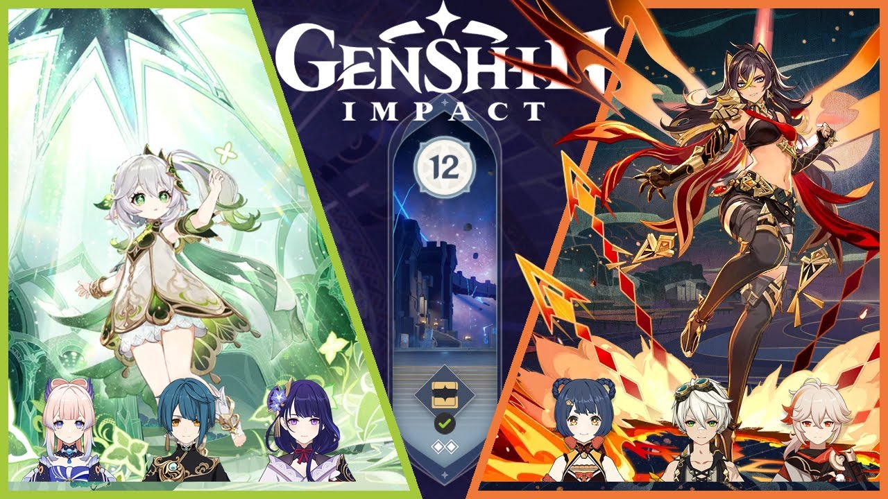 Double-Hydro Hyperbloom & Dehya Mono Pyro | Spiral Abyss Floor 12 ...