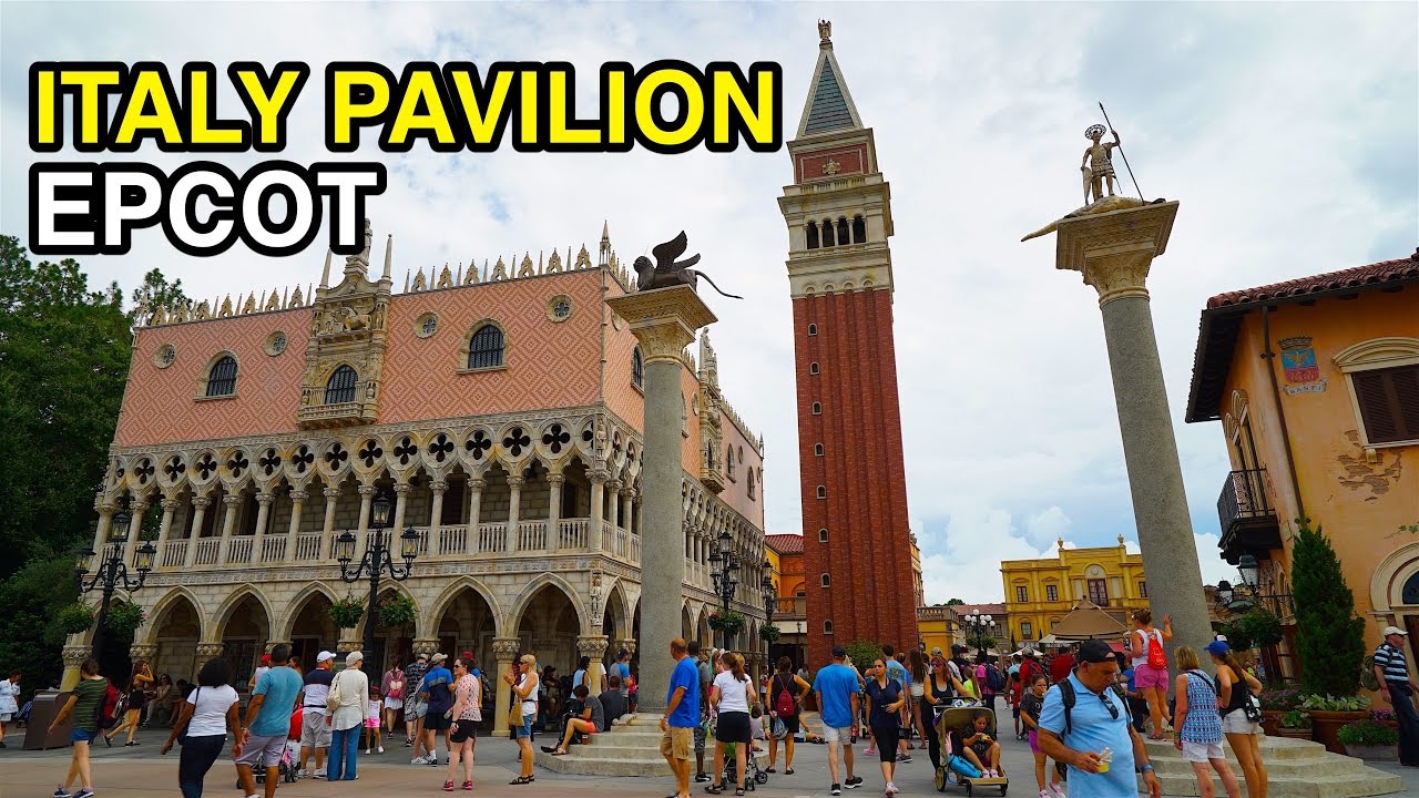 [4K] Italy Pavilion - World Showcase : Epcot (Orlando, FL) - YouTube