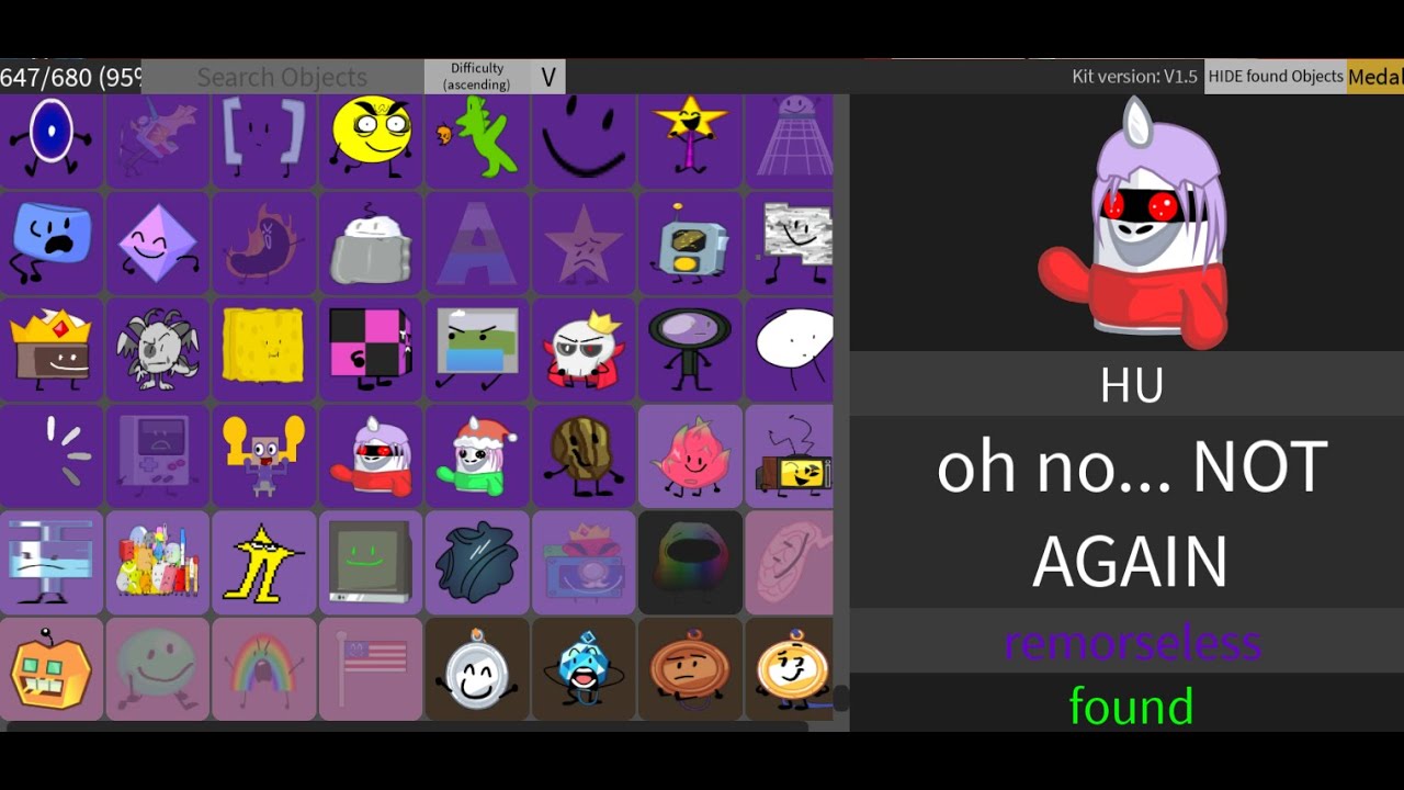 How to get HU | Find the BFDI Characters - YouTube