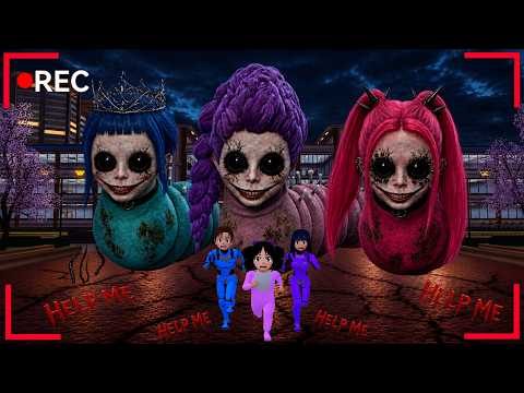 GIANT WORM RUMI MIRA & ZOEY DEMON HUNTERS ATTACK SAKURA CITY! 😱 || SAKURA SCHOOL SIMULATOR GAMEPLAY