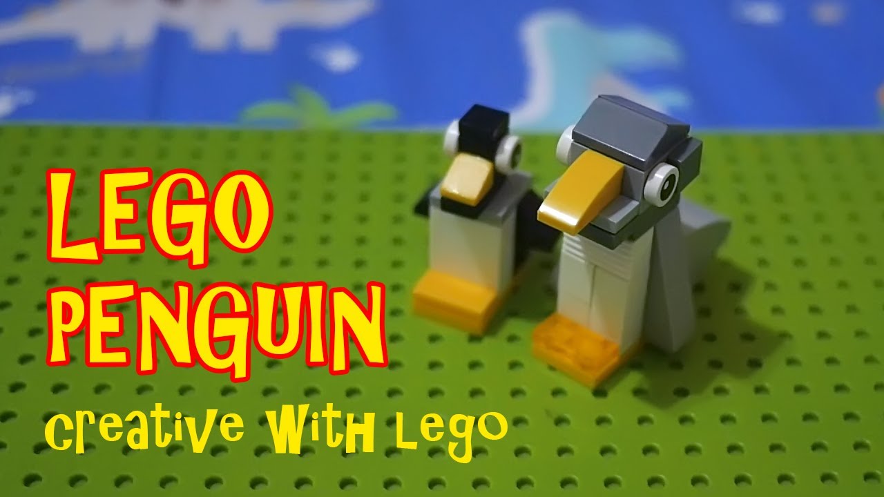 LEGO PENGUIN. MAKE PENGUIN FROM LEGO. Lego Creation - YouTube