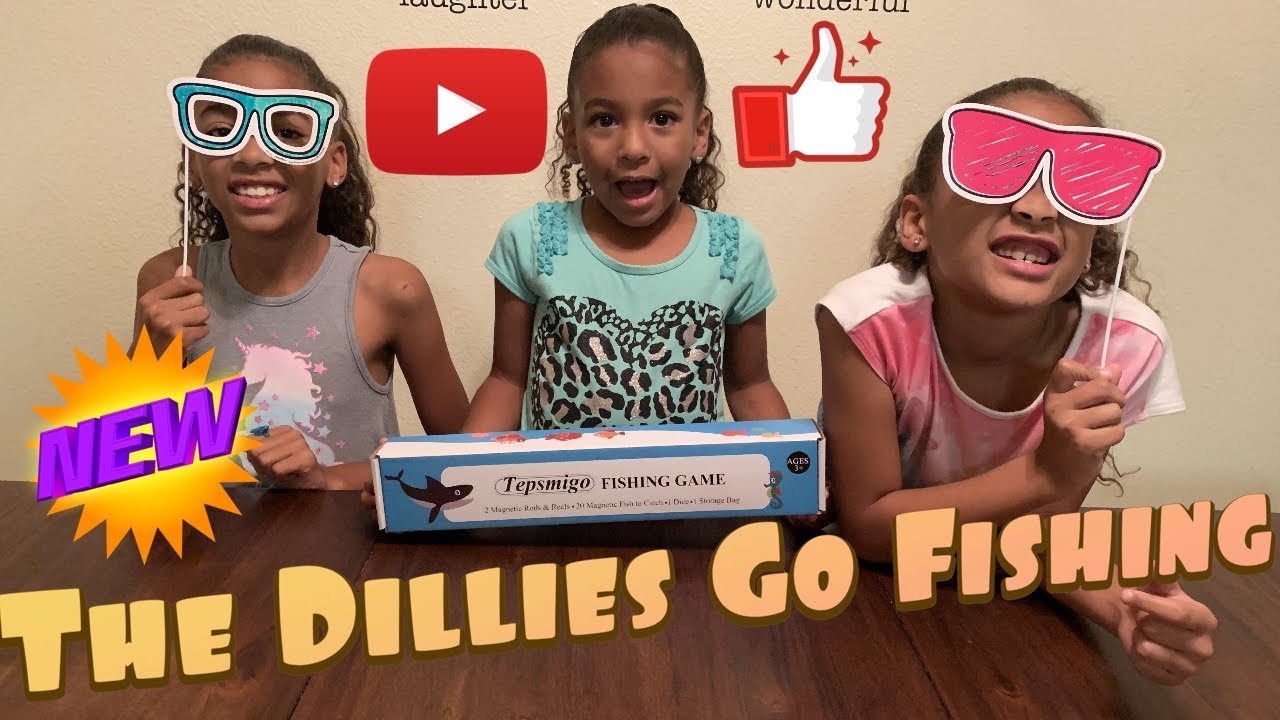 The Dillies Go Fishing #kidyoutube #youtuber #sponsor - YouTube