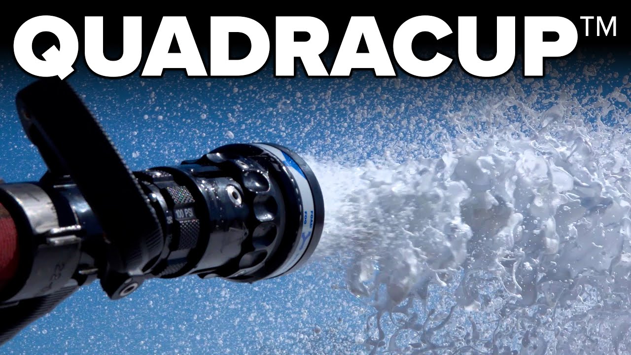 QuadraCup™ Selectable Flow Handline Nozzle With Built-In Foam ...