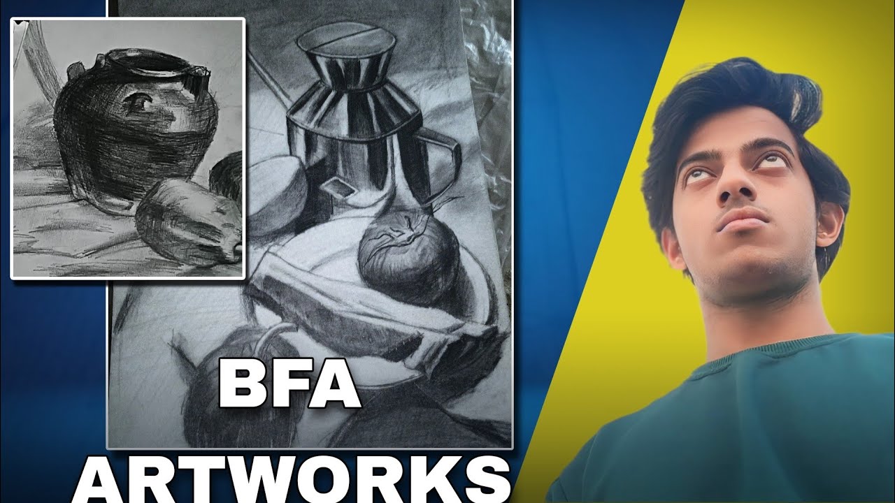My BFA preparation artwork | still life, water colour composition ...