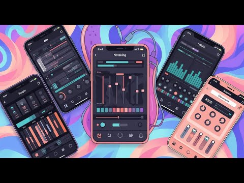 2025's Top 5 Mobile music making Apps|| FL studio mobile, bandlab, rap fame