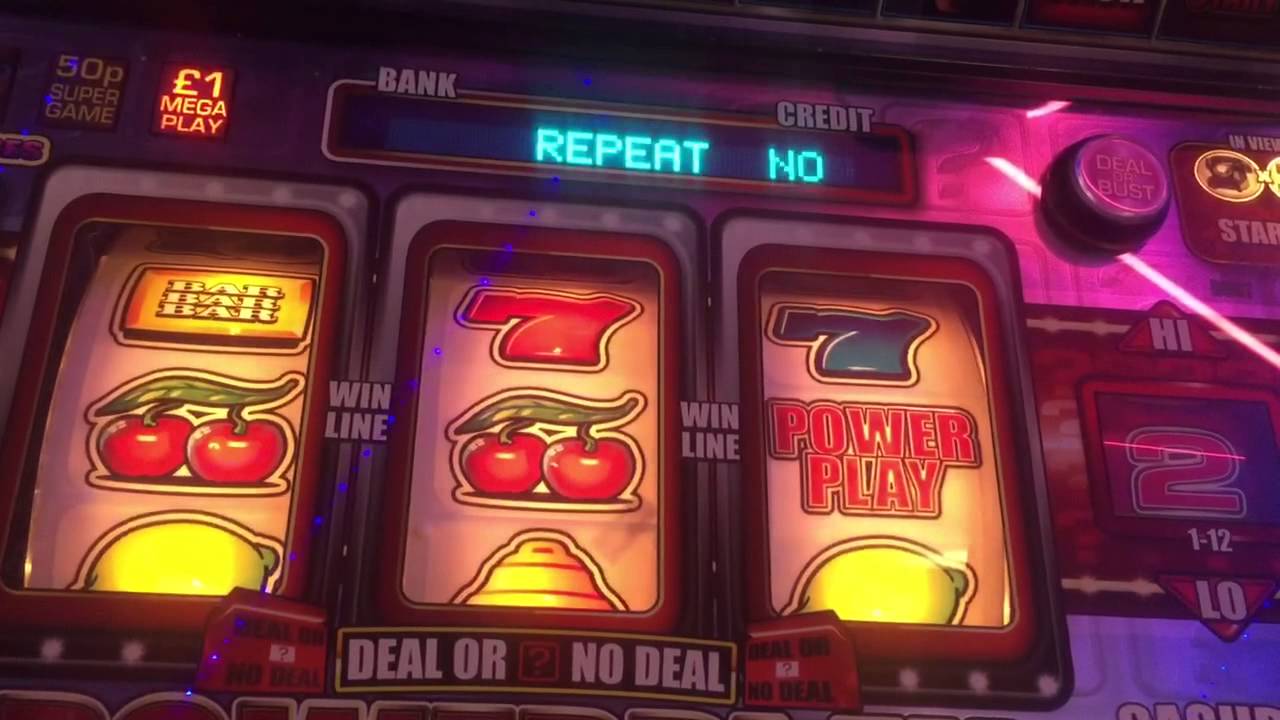 Deal or no deal Powerplay Fruit Machine £100 Jackpot Bellfruit Games ...