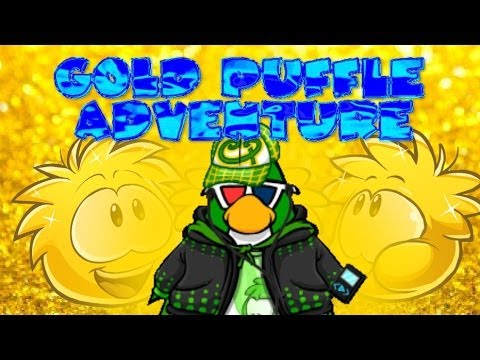 Club Penguin: GOLDEN PUFFLE ADVENTURE - YouTube
