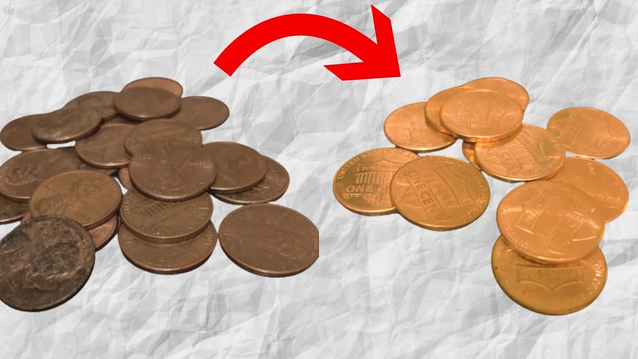 Can You CLEAN Pennies In A Rock Tumbler? - YouTube