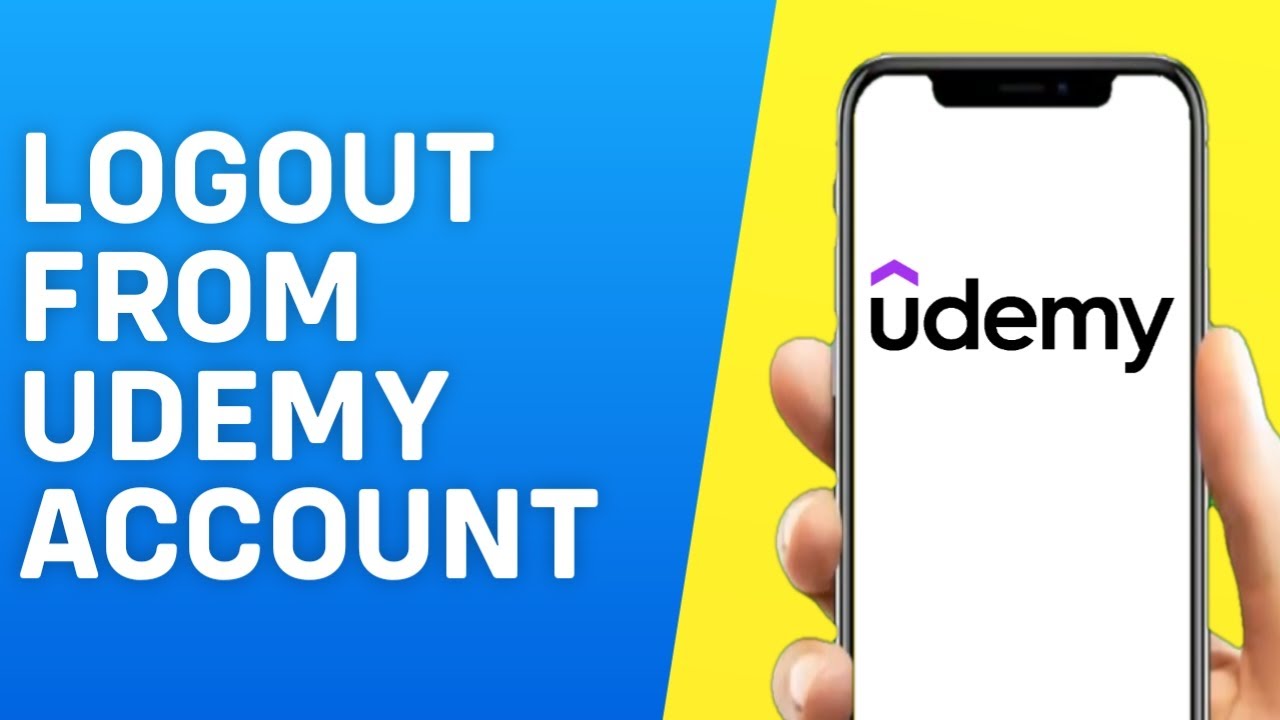 How to Logout From Udemy Account - YouTube