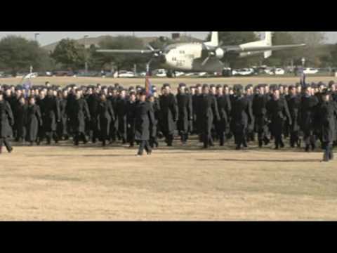 U.S.A.F. Grad - Jason receives his MTI campaign hat - YouTube