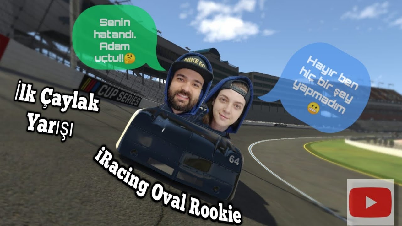 iRacing Oval Sim Racing Rookie (neler yaşadık) @g29 - YouTube