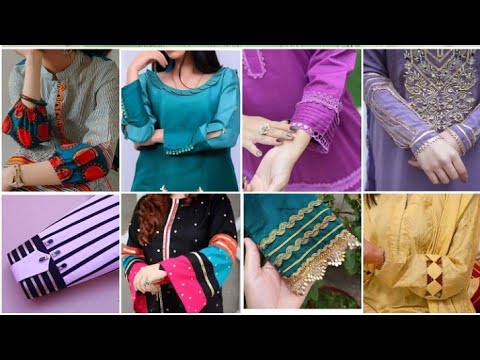 New sleeves design for eid 2023 /sleeves design / bazu k design - YouTube