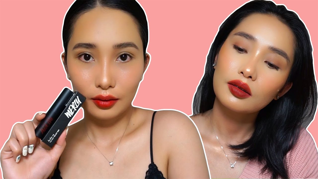 MERZY THE FIRST VELVET TINT REVIEW | V6 | Galy Gascon - YouTube