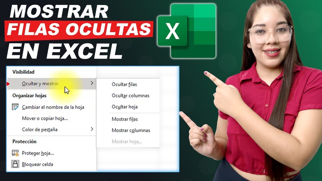 Mostrar y Ocultar FILAS en EXCEL (Bien Explicado) - YouTube