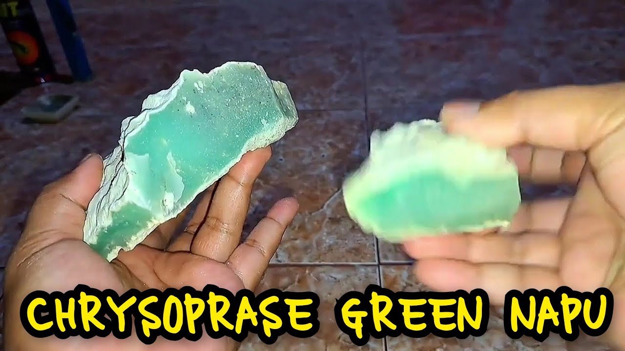 JUAL BATU CHRYSOPRASE GREEN NAPU WA 085781995551 - YouTube