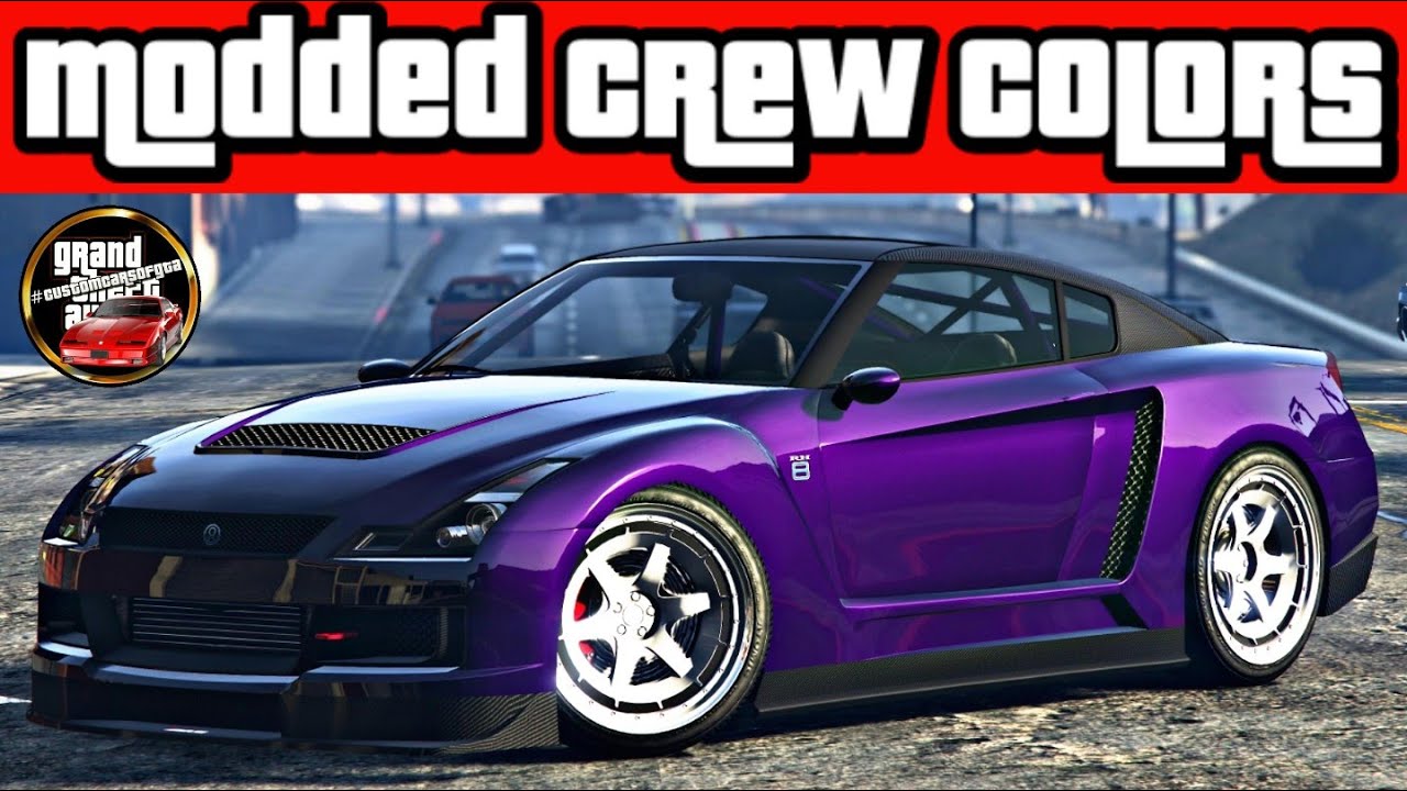 14 GTA Modded Crew Colors! - YouTube