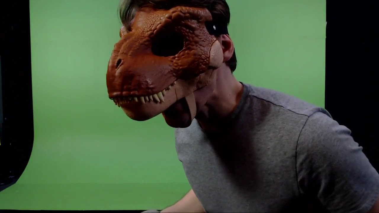 Jerma Green Screen Dinosaur mask and claws - YouTube