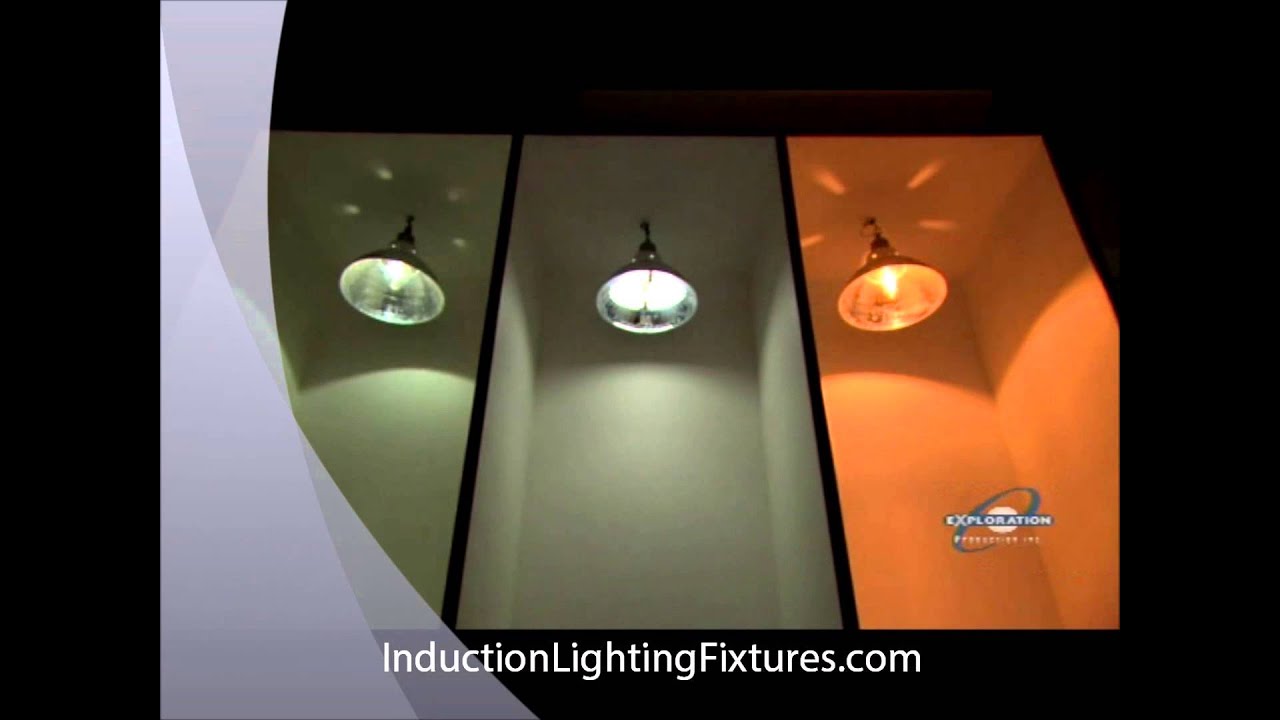 www.InductionLightingFixtures.com Induction lights vs. HID highbay No ...
