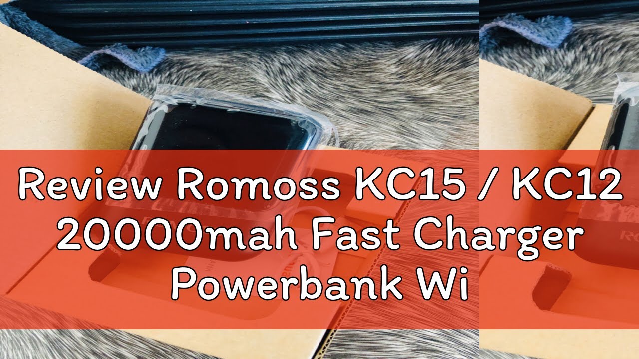 Review Romoss KC15 / KC12 20000mah Fast Charger Powerbank With LED ...