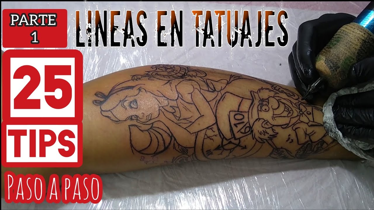 LINEAS PERFECTAS🔥EN TATUAJES☑️ CORREGÍ TUS LÍNEAS🃏TÉCNICAS ☑️TATUAJE ...