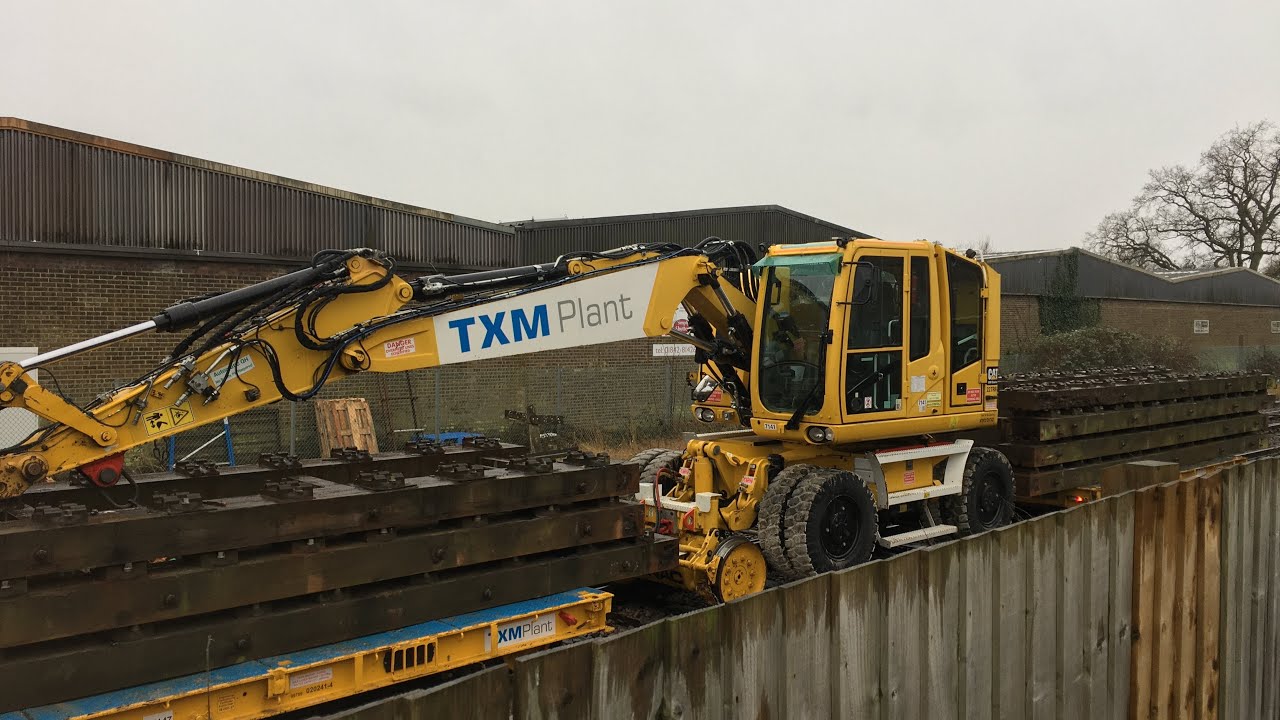 The Demolition of Brandon’s Signal Box - YouTube