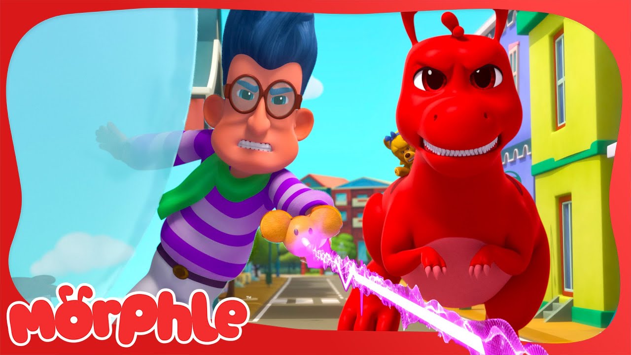 Dino Morphle Chases The Bandits 🦖 Morphle Dinosaurs 🦕 Cartoons for Kids ...