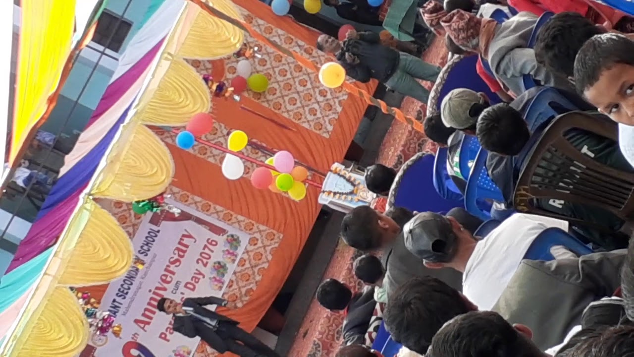 Radiant secondary school performance by jeevan pant - YouTube