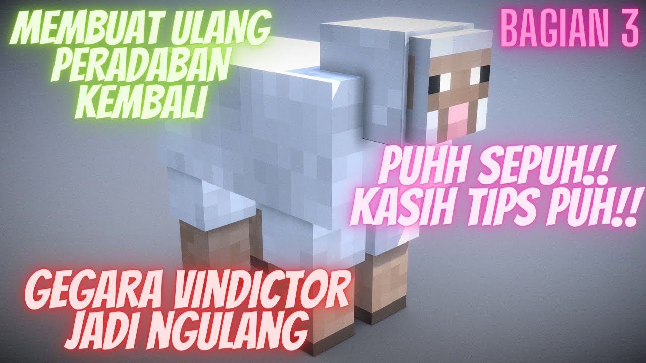 MELANJUTKAN PEMBUATAN RUMAH KITA DI MINECRAFT GAES! PUH! SEPUH! TIPSNYA ...