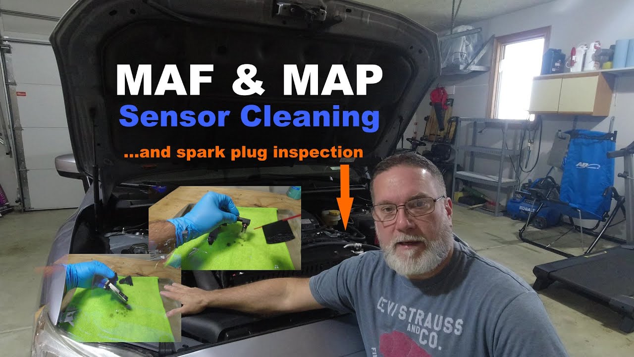 Cleaning the MAF & MAP sensors (plus) spark plug inspection | 2017 WRX ...