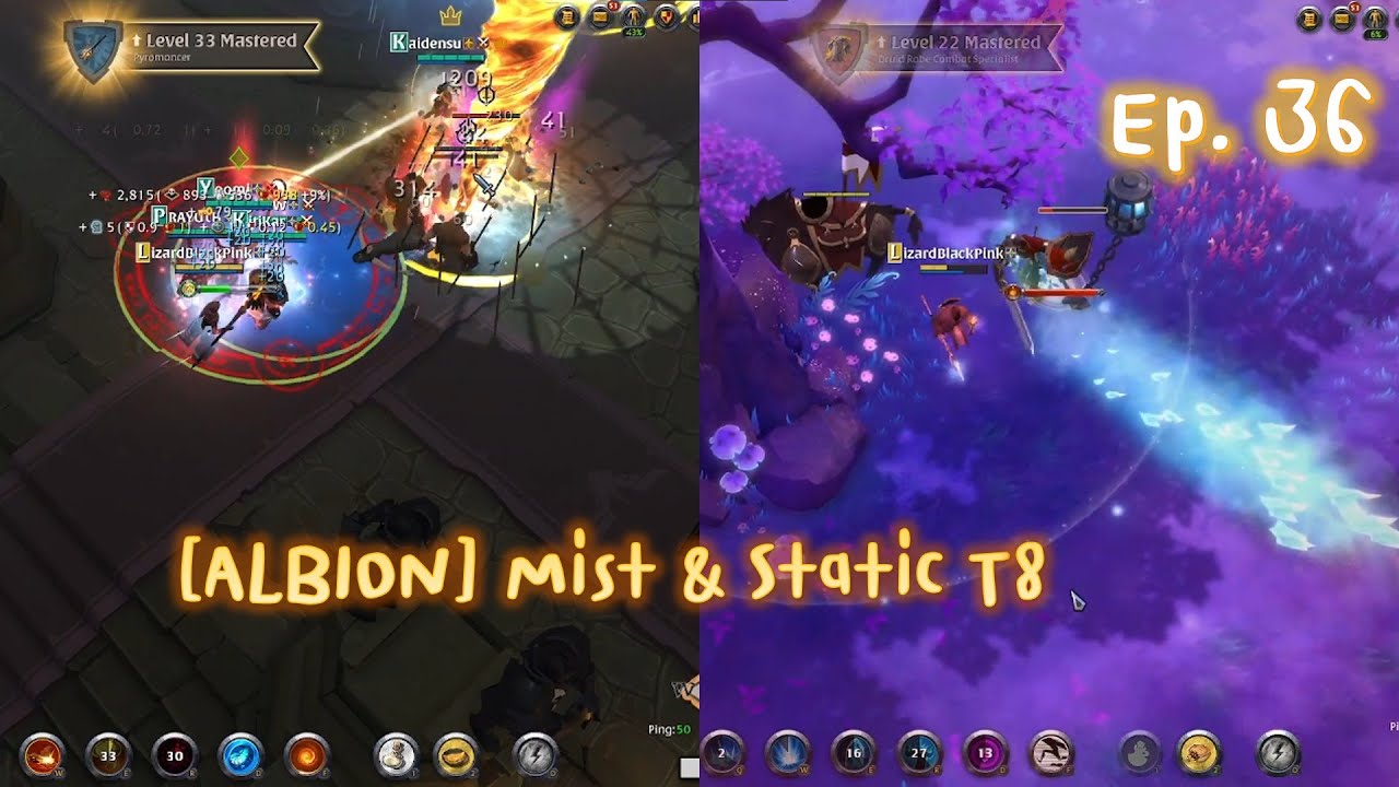 [ALBION live] Mist & Static T8 - YouTube