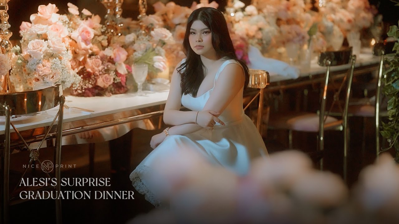 Alesi's Surprise Graduation Dinner | Video by Nice Print - YouTube