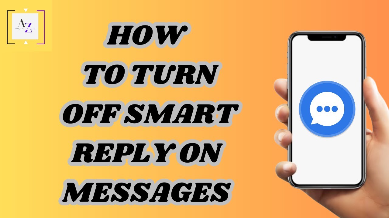 How to turn off smart reply on Messages - YouTube
