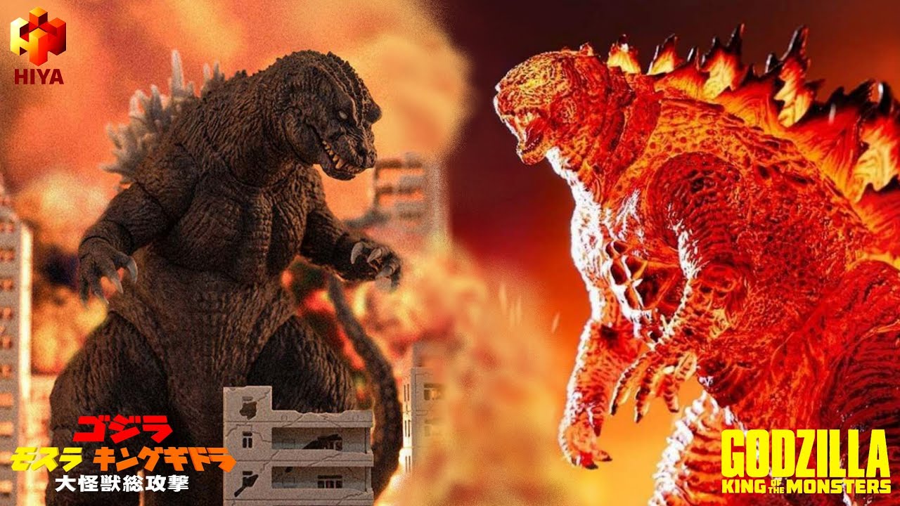 PREVIEW | GODZILLA GMK (2001) | Burning GODZILLA Battle Ver. [HIYA TOYS ...