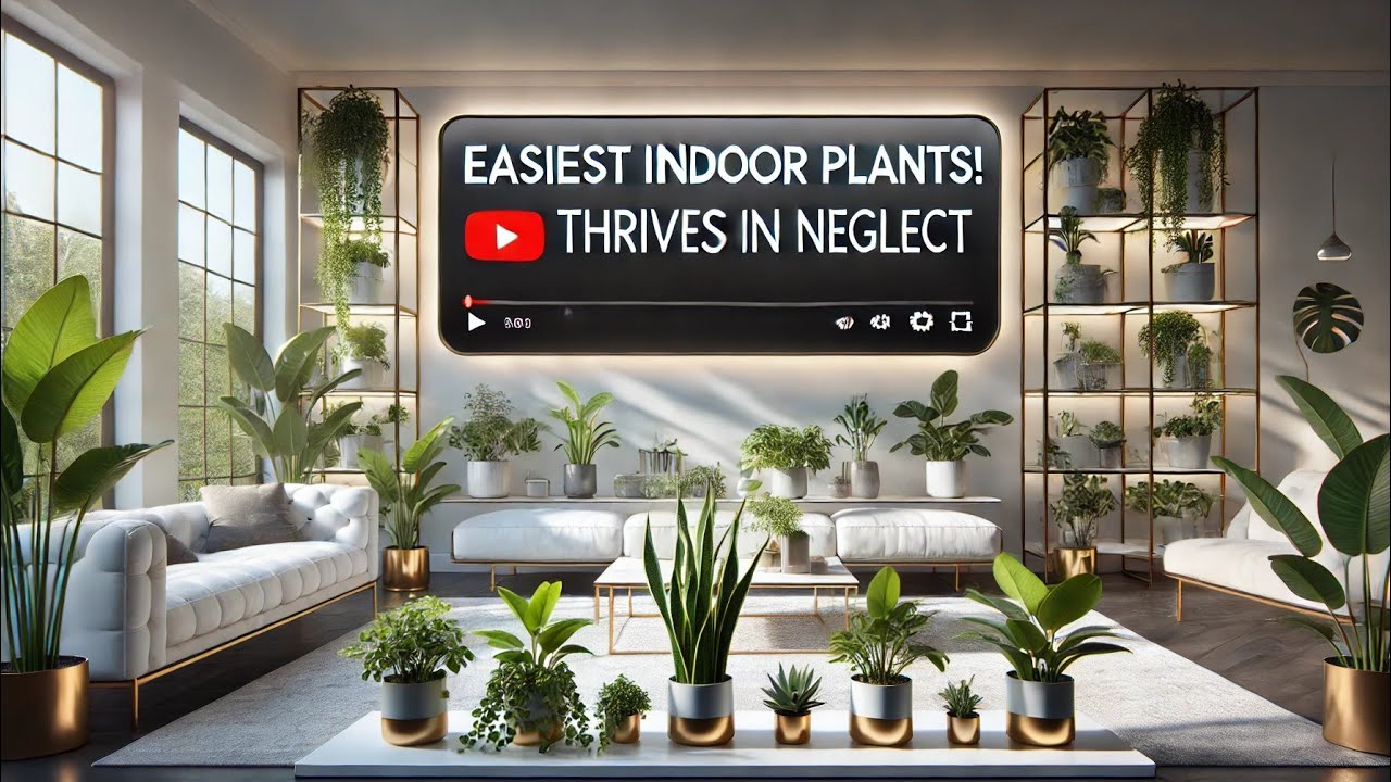 Top 5 Easiest Indoor Plants That Thrive on Neglect! | Low-Maintenance ...