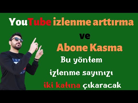 Youtube izlenme arttırma - Youtube Abone kasma - (En Pratik Yol) [2020]
