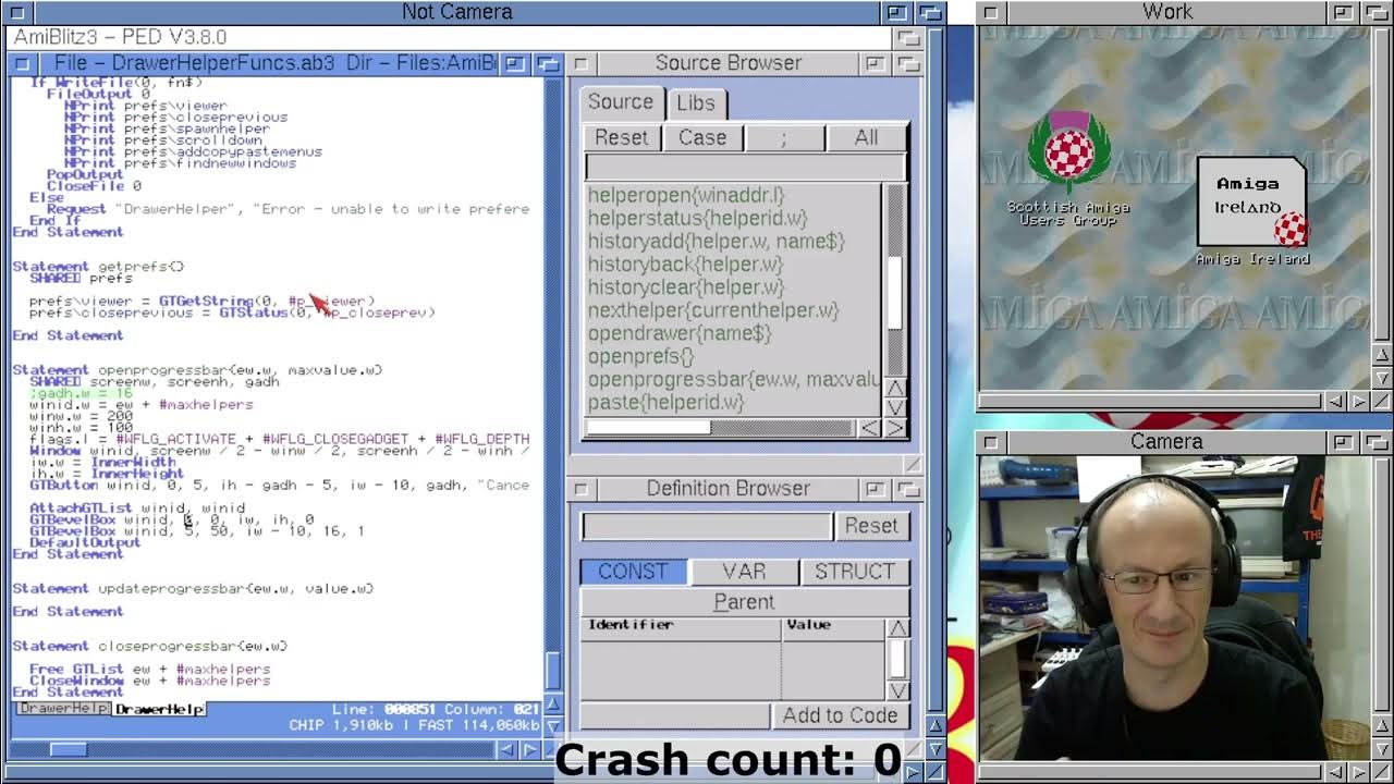 More retro coding! Looking at some Amiga Blitz Basic coding for my ...